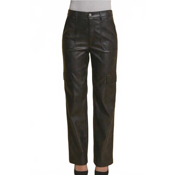 Love Tree | Pants & Jumpsuits | New Love Tree Stuck In The 9s Leather ...